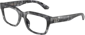 Dolce & Gabbana Homme, Accessoires, Gris, Taille: 55 MM Monture Optique