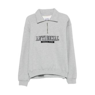 ANTI SOCIAL SOCIAL CLUB Homme, Sweatshirts et sweats &agrave; capuche, Gris, Taille: M SweaT-shirts Anti Social Social Club