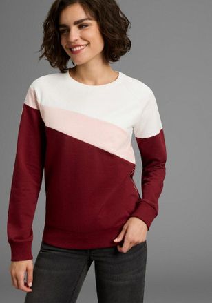 Kangaroos Sweatshirt im Colorblock Design mit s&uuml;&szlig;en Details