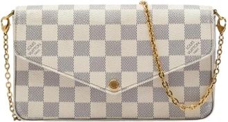 Louis Vuitton Pre-owned Pochette Felicie - Femme - Pre-owned - Blanc - Taille: ONE Size