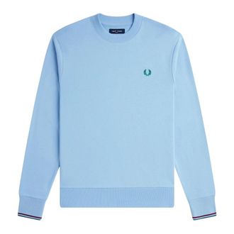 Fred Perry Z55 Rundhals-Sweatshirt - - Sweatshirts & Hoodies - Herren - Blau - L