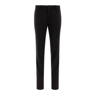 Incotex Pantalon de ville coupe ajust&eacute;e - Homme - Pantalons - Noir - Taille: XL