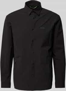 HUGO BOSS Hemdjacke mit Druckknopfleiste Modell Basin