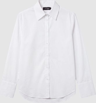 Jeanne Vouland Chemise Droite Rita Blanche