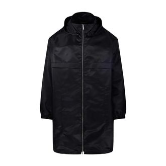 Saint Laurent Cassandre Anorak Parka - - Coats - Herren - Schwarzk - L