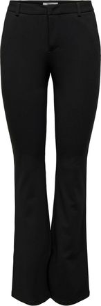 Only Damen ONLROCKY MID Flared Pant TLR NOOS Hose, Schwarz (Black Black), W/L30(Herstellergr&ouml;&szlig;e: XS)