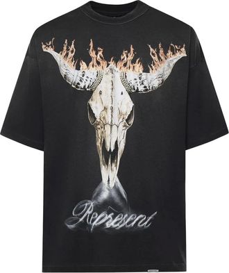 Represent Represent, Homme, Tops, Noir, Taille: M British Cowboys T-Shirt