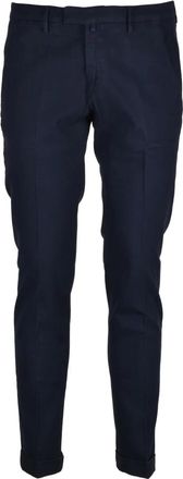 BRIGLIA 1949 Homme, Pantalons, Bleu, Taille: S Pantalone