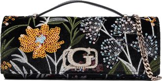 Guess Handtasche Guess Zalina Mini HWVE93 50720 Schwarz