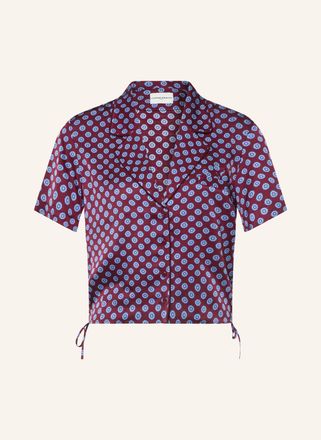 Claudie Pierlot Claudie Pierlot Satinbluse rot