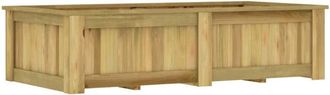 vidaXL Vidaxl - Jardini&egrave;re sur&eacute;lev&eacute;e 196x100x50 cm Bois de pin impr&eacute;gn&eacute;