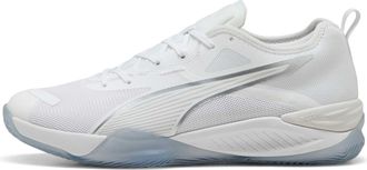 Puma Unisexs Eliminate Nitro 4 Hallenschuh, Puma Weiß Puma Silber, 45 EU