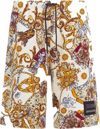 Just Cavalli Homme, Shorts, Multicolore, Taille: S Shorts d&eacute;contract&eacute;s