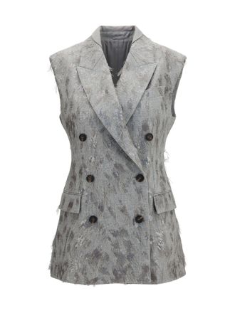 Brunello Cucinelli Gilet - Gray