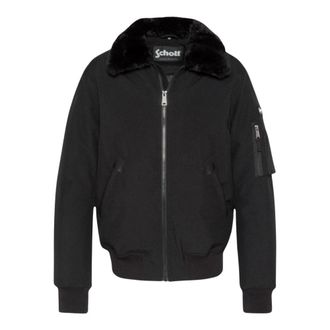 Schott NYC Bomberjacke - - Jackets - Herren - Schwarzk - S