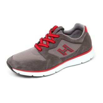 Hogan Homme, Chaussures, Gris, Taille: 40 1/2 EU H Flock Shoe Hxm2540U140G1V291E