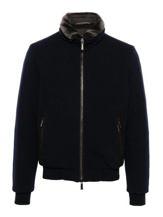 Moorer Sweat-Shirts - Bleu Fonc&eacute;