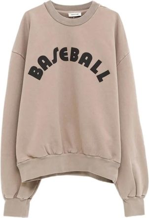 Fear of God Homme, Sweatshirts et sweats &agrave; capuche, Rose, Taille: XL Baseball Classic Half Raglan SweaT-shirt