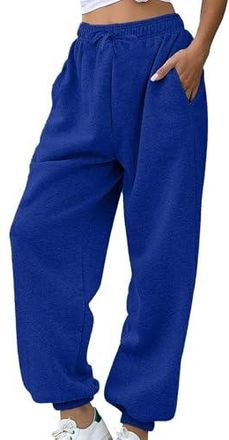 Generic Pantalon De Jogging pour Femme Stretch &Eacute;t&eacute; Longueur Pants Pas Cher Tendance Basique Sweatpant Chic Elegant Respirant V&ecirc;tement D&eacute;contract&eacute;s Confortable