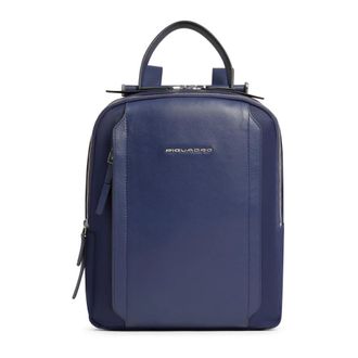 Piquadro Femme, Sacs, Bleu, Taille: ONE Size Backpack for iPad