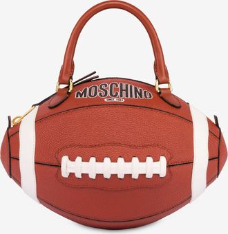Moschino Sac Rugby Ball - Marron