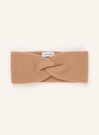 Darling Harbour Darling Harbour Stirnband Aus Cashmere braun