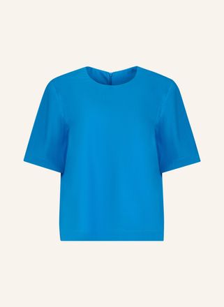Helene Galwas Bluse Aus Baumwolle Iduna blau
