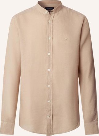 Hackett Freizeithemd Ess Gmd Linen Porter braun