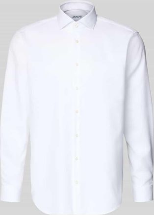 Jake*s Modern Fit Business-Hemd mit Haifischkragen