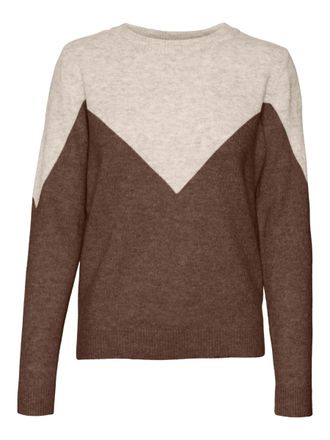 Vero Moda Vmplaza Ls Block Pullover Ga Boo