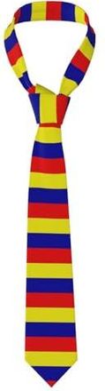 Generic Cravate Homme Mariage, Drapeau de la Colombie, Moderne Cravate de mariage, Impression Cravates en soie pour C&eacute;r&eacute;monie, r&eacute;union, daffaires