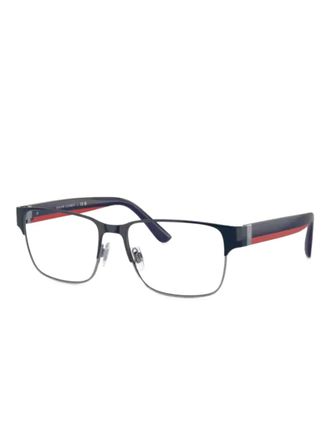 Polo Ralph Lauren lunettes de vue à monture rectangulaire - Bleu