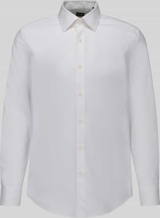 HUGO BOSS Slim Fit Businesshemd mit Kentkragen