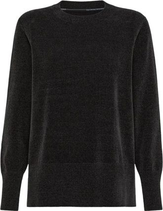 Roberto Ricci Design Rrd, Femme, Pulls, Brun, Taille: 40 FR Velvet Vent Round Knit