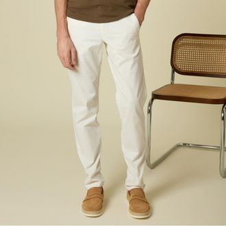 Bexley Kyrk - Pantalon homme blanc cass&eacute;