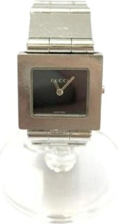 Gucci unisex, Pre-owned, Gris, Taille: ONE Size Montre en tissu Pre-owned