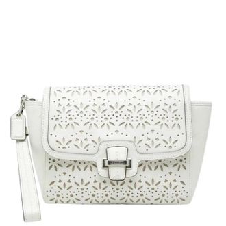 Coach Pre-owned Clutch Bag - - Pre-owned - Damen - Wei&szlig; - ONE SIZE