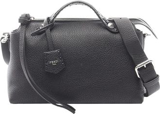 Fendi 2010-2025 Medium Leather By The Way satchel - Schwarz