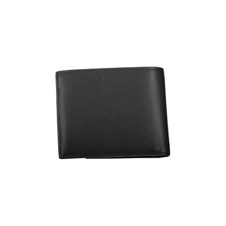 Calvin Klein Polyurethane RFID-Blocking Wallet - Black