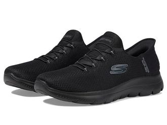 Skechers Womens Summits Diamond Dream Sneaker, Noir, 9 UK Wide