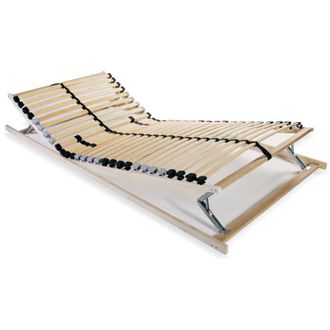 vidaXL Lattenrost mit 28 Latten 7 Zonen 80x200 cm Vidaxl