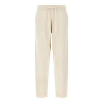 Yves Salomon Pantalon de surv&ecirc;tement en maille - Femme - Pantalons - Beige - Taille: 40 FR