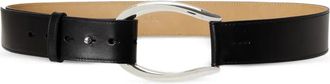 Polo Ralph Lauren G&uuml;rtel mit Stegschnalle - Schwarz