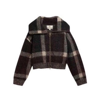 Barbour Carville Kurze Jacke - - Knitwear - Damen - Braun - S