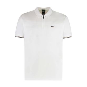 HUGO BOSS Polo Philix Pima - Homme - Tops - Blanc - Taille: XS