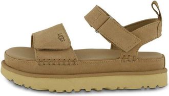 UGG Damen Sandalen mit Veloursleder GOLDENSTAR