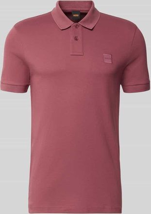 Boss Orange by Hugo Boss Regular Fit Poloshirt aus Baumwoll-Mix Modell Passenger