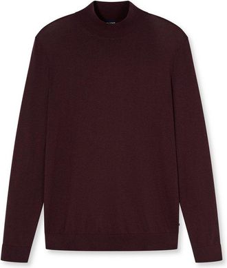 Olymp Stehkragenpullover Baumwoll-Lyocell-Mix, Regular Fit