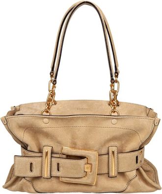 Balmain Femme, Sacs, Beige, Taille: ONE Size Anthem Shoulder Bag