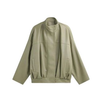 Frankie Shop Femme, Vestes, Vert, Taille: 38 FR Bomber Jacket